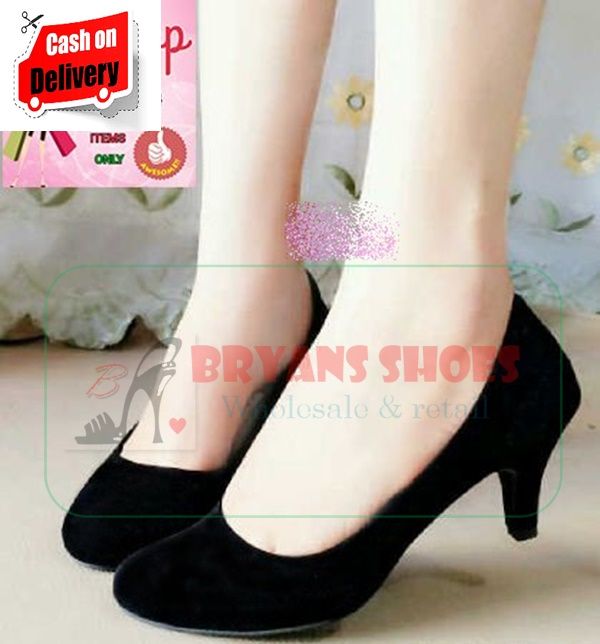 BRYAN SHOES - PROMO MURAH HIGH HEELS SEPATUWANITA PANTOPEL POLOS ...