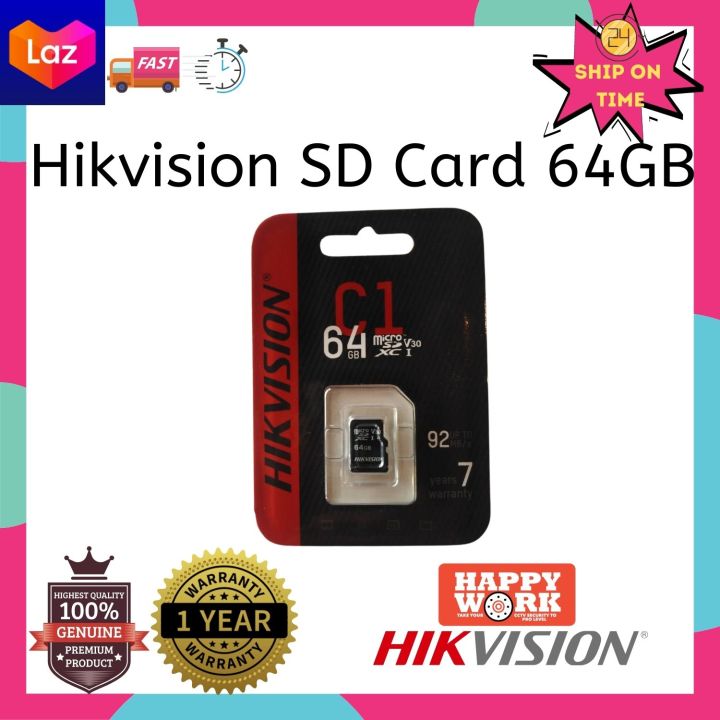 Hikvision SD Card 64Gb | Lazada PH