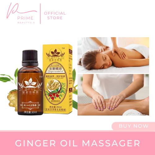 Imported Essential Oil Ginger For Relaxing Whole Body Massage ...