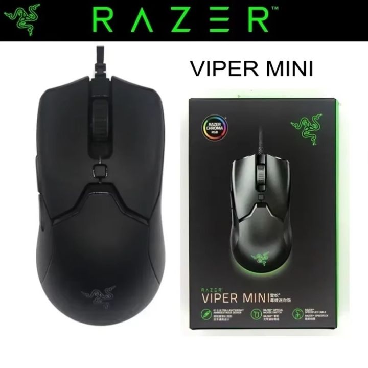 Original Razer Viper Mini Gaming Mouse 8500DPI Optical Sensor Chroma ...