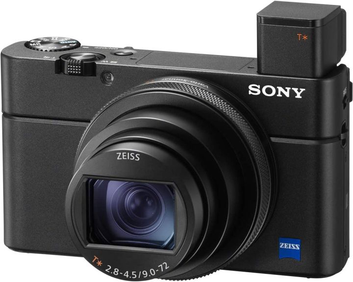 Sony Compact Digital Camera Cyber-shot RX100VII Body Black 1.0 stacked ...