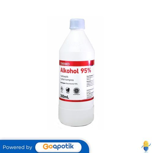 Onemed Alkohol 95% 300 Ml Botol | Lazada Indonesia