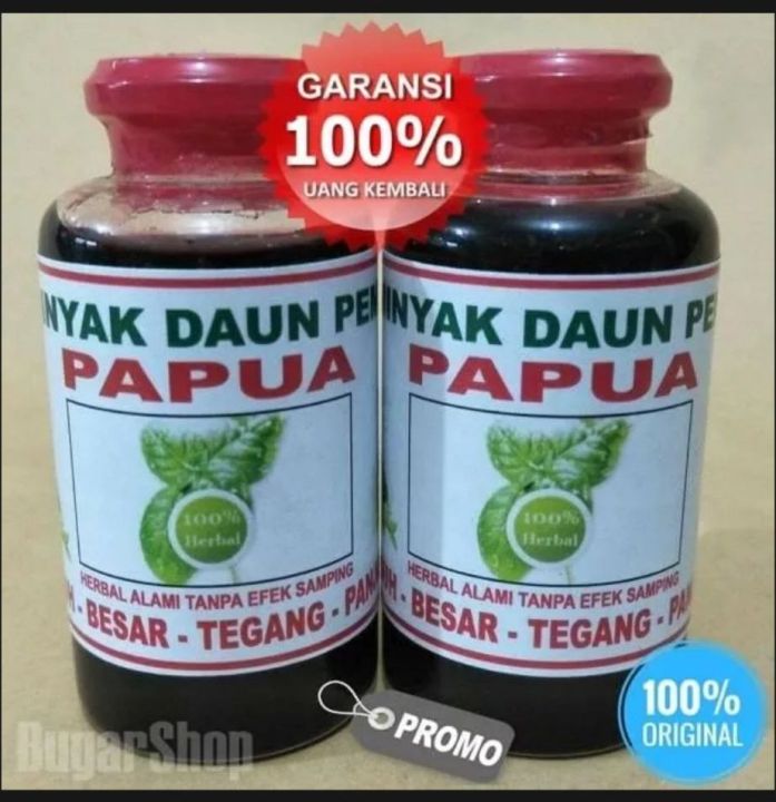 Pembesar Alat Vital obat oles kuat KHAS PAPUA Daun Tiga Jari WAMENA ...