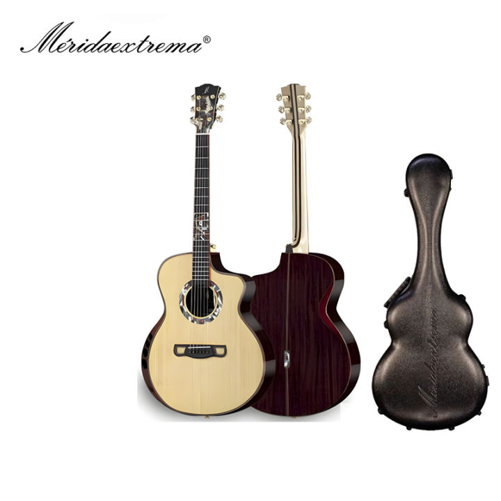 Merida Extreme Little Poison cutaway solid Spruce/Rosewood Acoustic ...