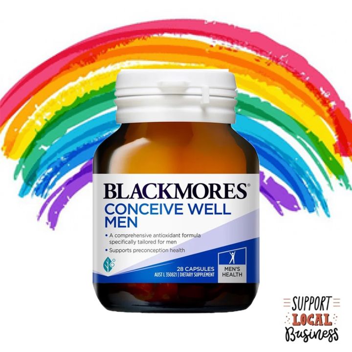 [Crazy Sale] Blackmores Conceive Well Men 28 Capsules (Pre-Conception ...