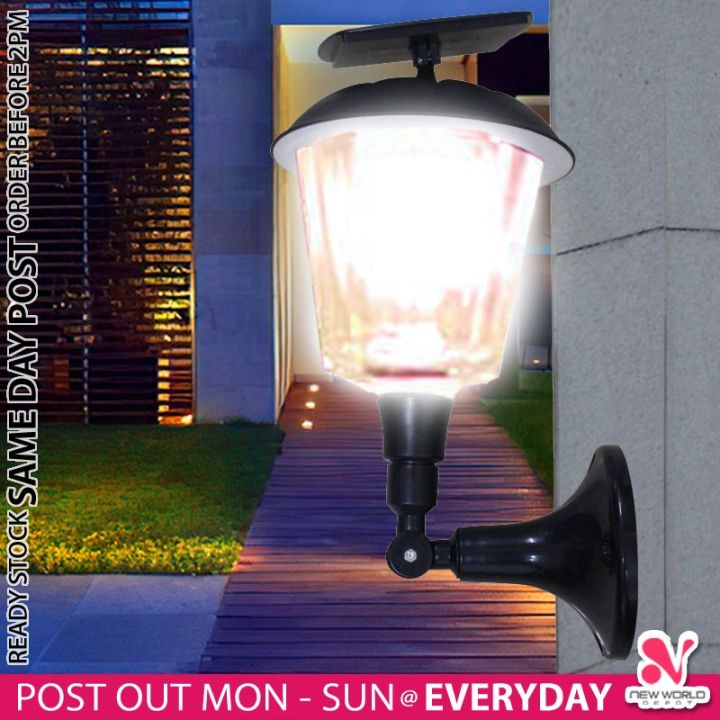 𝟭.𝟭𝗠 𝗛𝗘𝗜𝗚𝗛𝗧 》Night Sensor Auto On Off Solar LED Corridor Light ...