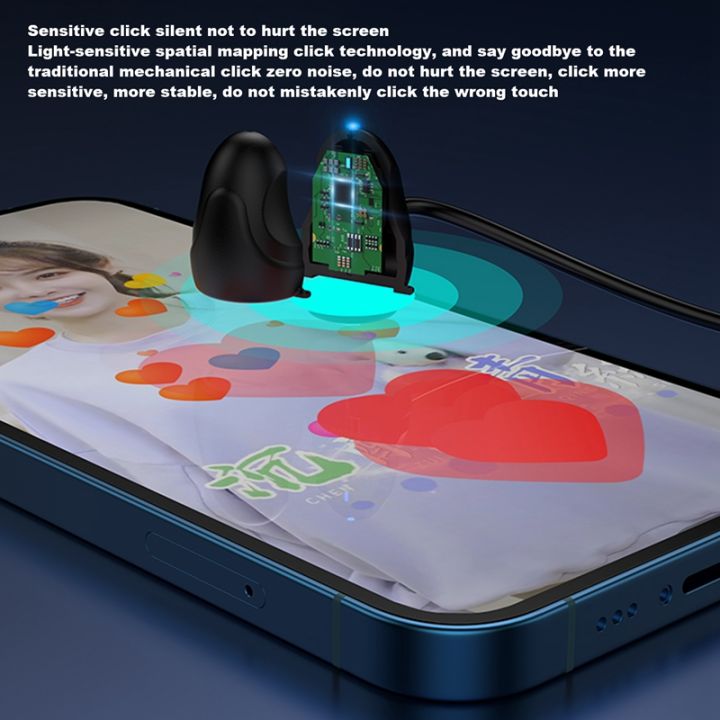 Smart Clicker Screen Automatic Clicker Physical Simulation Finger Click ...