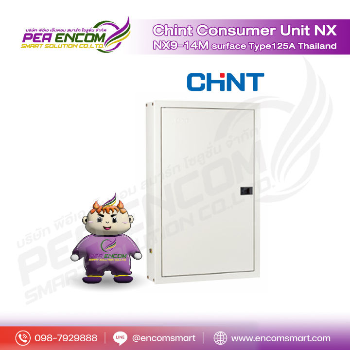 CHINT Consumer Unit NX9-14M 125A | Lazada.co.th