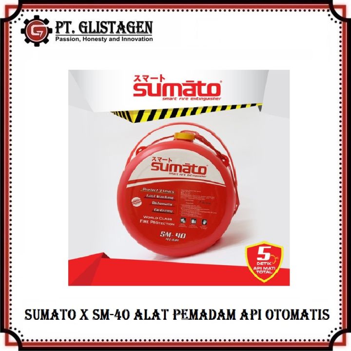 SUMATO SM-40 ORIGINAL Pemadam Api Otomatis Apar Ringan SM40 Racun Api ...
