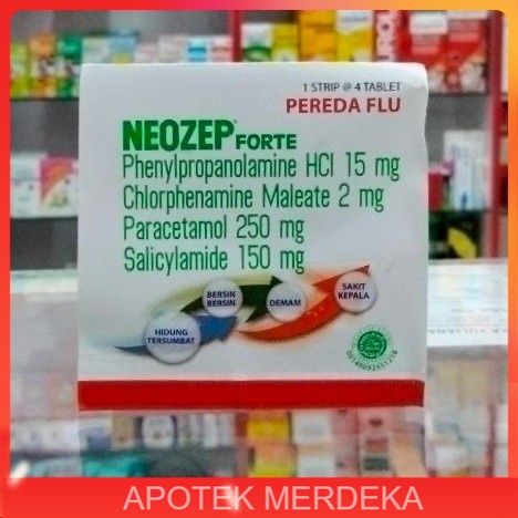 Neozep Forte Strip / neosep | Lazada Indonesia