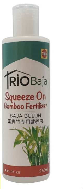 TRIObaja Squeeze On Bamboo Fertilizer/Baja Buluh/富贵竹专用营养液 | Balanced ...
