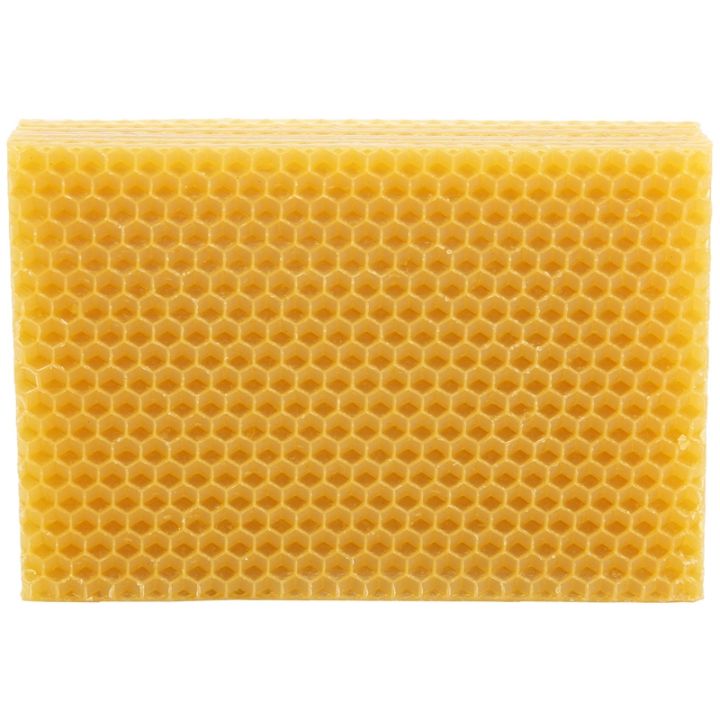 30Pcs Honeycomb Foundation Bee Wax Foundation Sheets Paper Candlemaking ...