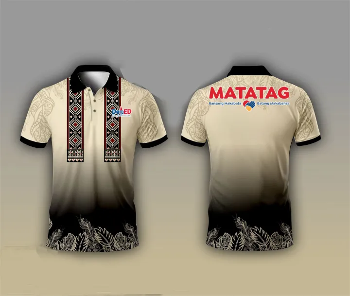 DEPED MATATAG POLO UNIFORM FULL SUBLIMATION POLO-Shirt FOR MEN AND ...