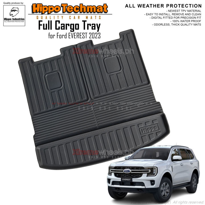 Everest Sport / Trend / Limited / Titanium 2023-2025 Bendable Cargo / Trunk tray only Hippo ...