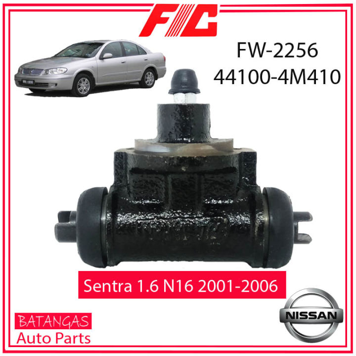 WHEEL CYLINDER ASSEMBLY NISSAN SENTRA 1.6 N16 2001-2006 FW-2256 44100 ...