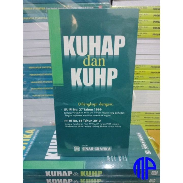 KUHAP dan KUHP - Sinar Grafika - Original | Lazada Indonesia