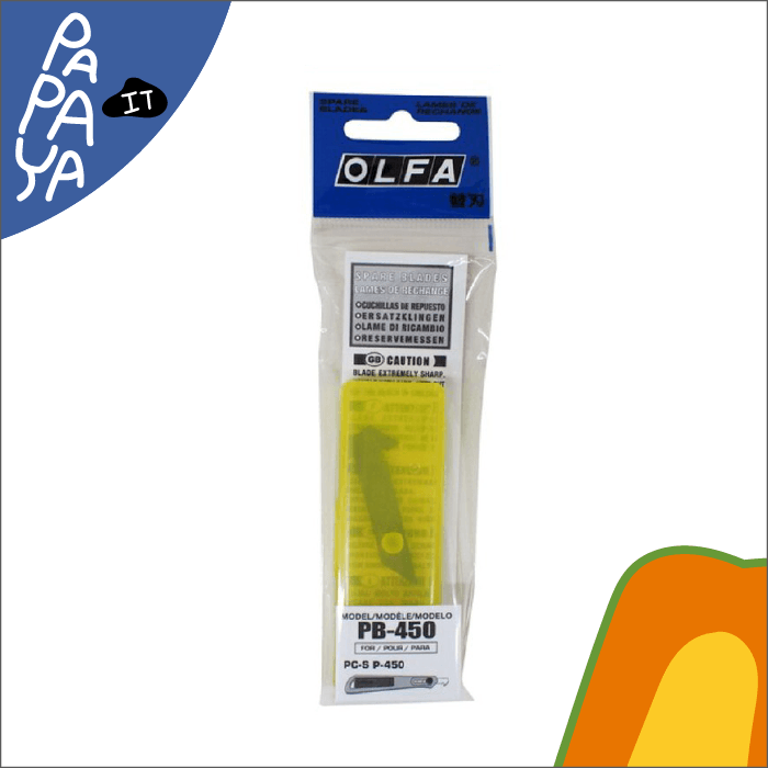 OLFA ใบคัตเตอร์ โอฟ่า #PB-450 ใบมีดสเตนเลสผสม | Lazada.co.th