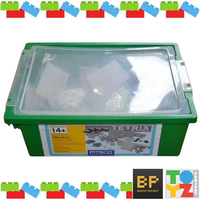 Lego Tetrix Mindstorms Education Metal Robotics Kit 4 Nxt 2.0 Erector ...