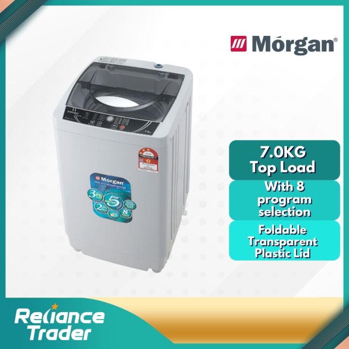 Morgan Top Load Fully Auto Washer 7KG MWM-7 ZIRCON | Lazada