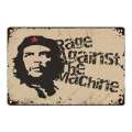 Rage Against Vintage The Machine Singer Band Metal Poster Wall Decor ...