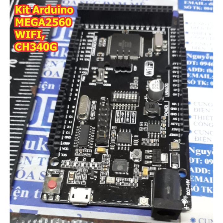 Kit thực hành, phát triển, thí nghiệm Kit Arduino MEGA2560 R3 WIFI ...