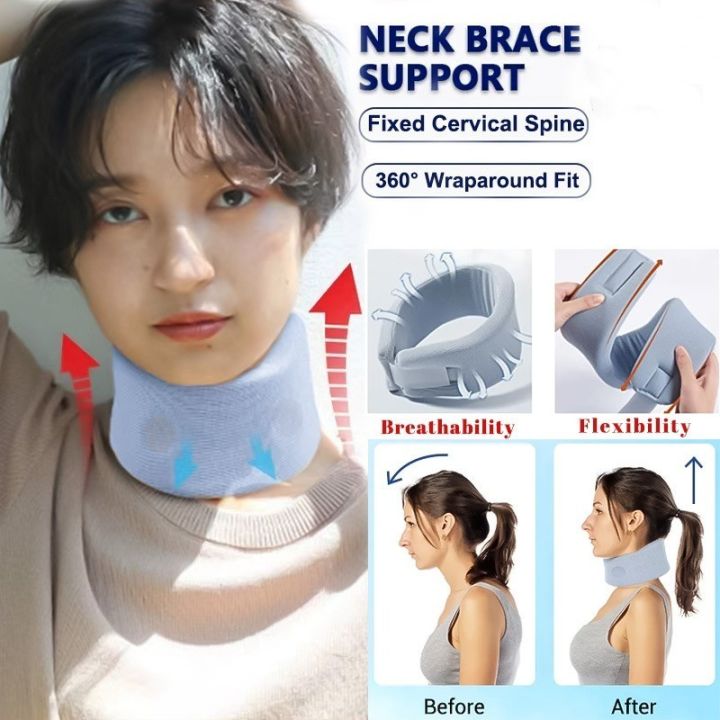 Adjustable Neck Support Cervical Adjustment Posture Neck Brace Anti ...