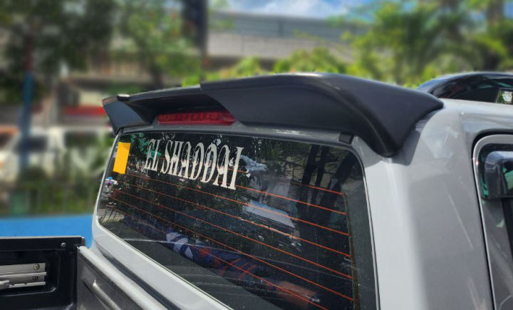 Nissan Navara NP300 PRO-4X Rear Black Spoiler | Lazada PH