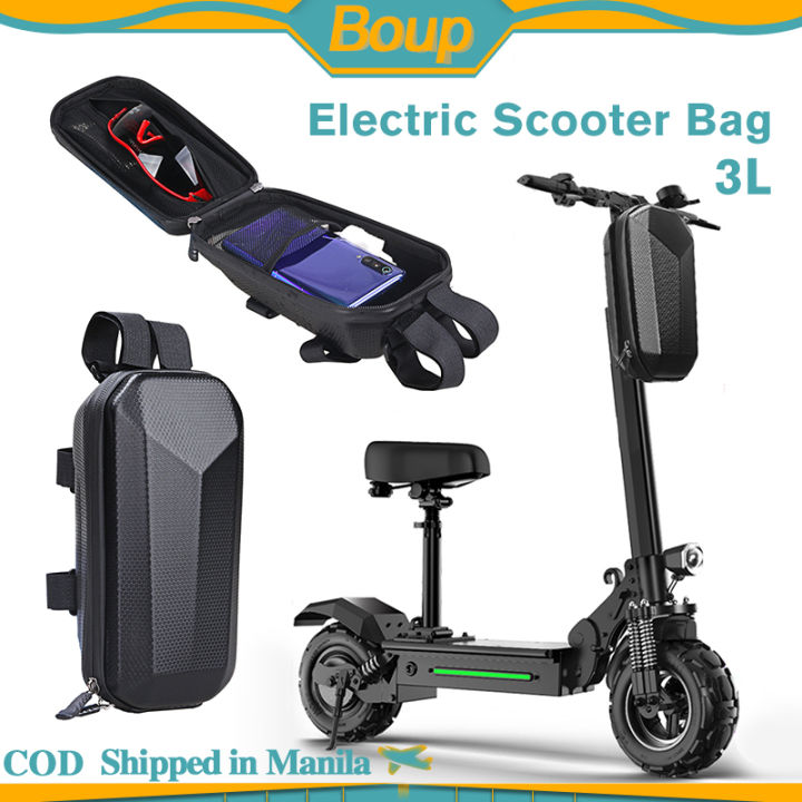 3L Portable e Scooter Bag Waterproof Large Capacity Electric Scooter ...