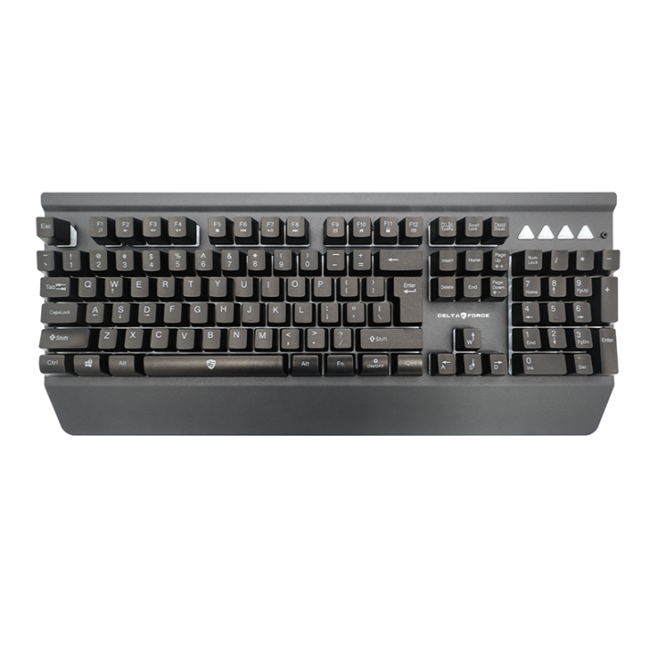 DELTA FORCE DK513 USB GAMING KEYBOARD RAINBOW 19 ANTI-GHOST KEYS ...