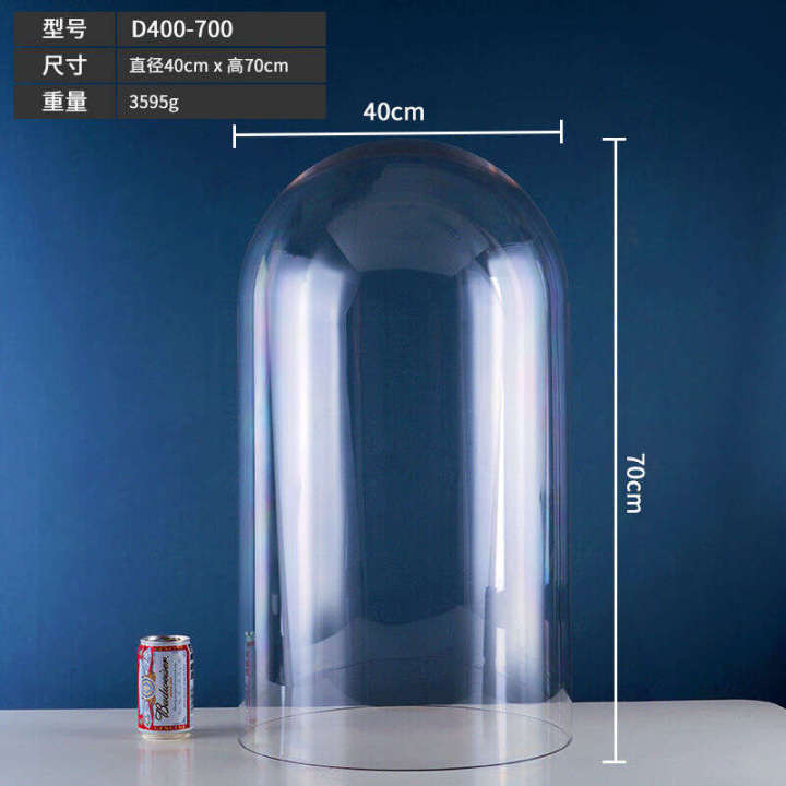 Preserved Flower Decoration round Plastic Dustproof and Transparent ...