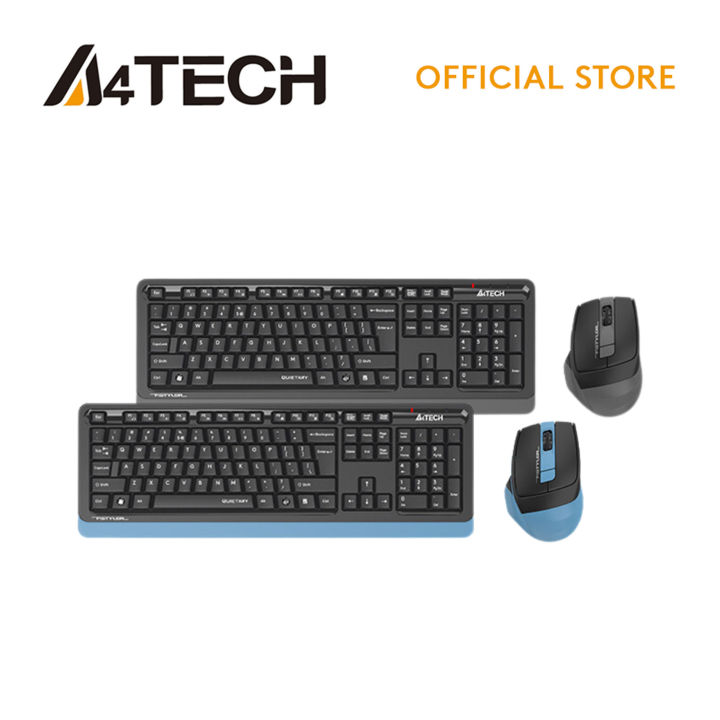 A4Tech FGS1035Q Optical USB Wireless Keyboard and Mouse Combo | Lazada PH