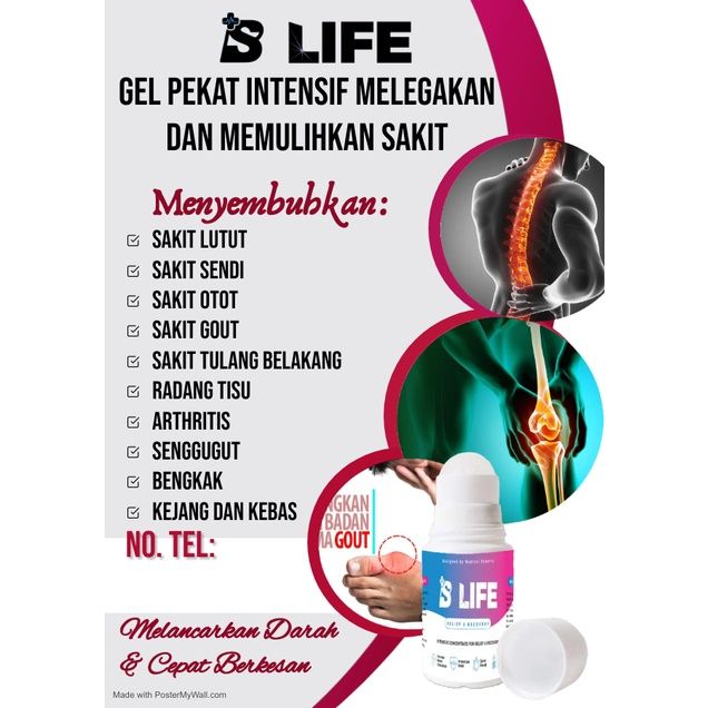 detumescence S Life Gel Untuk Kesihatan Saraf Sayang Diri Keluarga 100 ...
