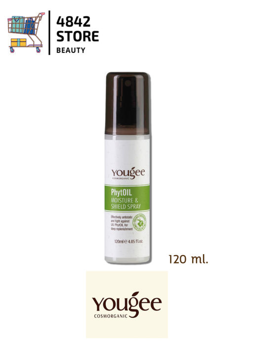 Yougee PhytOil Moisture & Shield Spray 120m. ยูจี สเปรย์บำรุง+กันความ ...