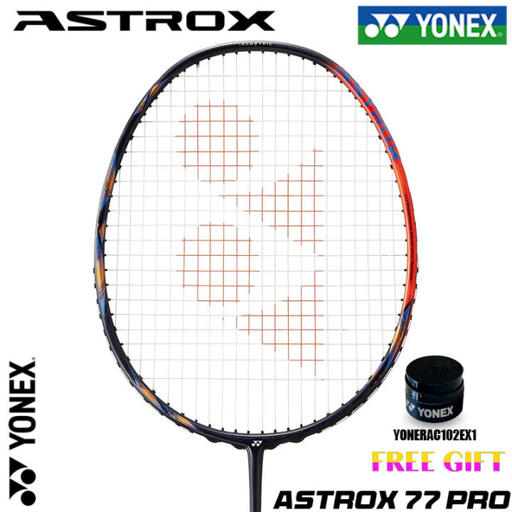 YONEX ASTROX 77 PRO High Orange Badminton Racket Offensive Full Carbon ...