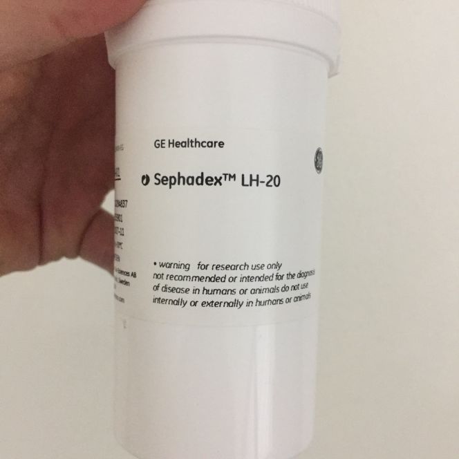 Hóa chất: sephadex lh 20, lọ 100g, CAS: 9041-37-6 | Lazada.vn