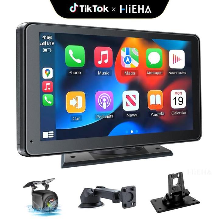 Hieha 2025 Newest Portable Carplay Screen For Car 7 Inch Ips