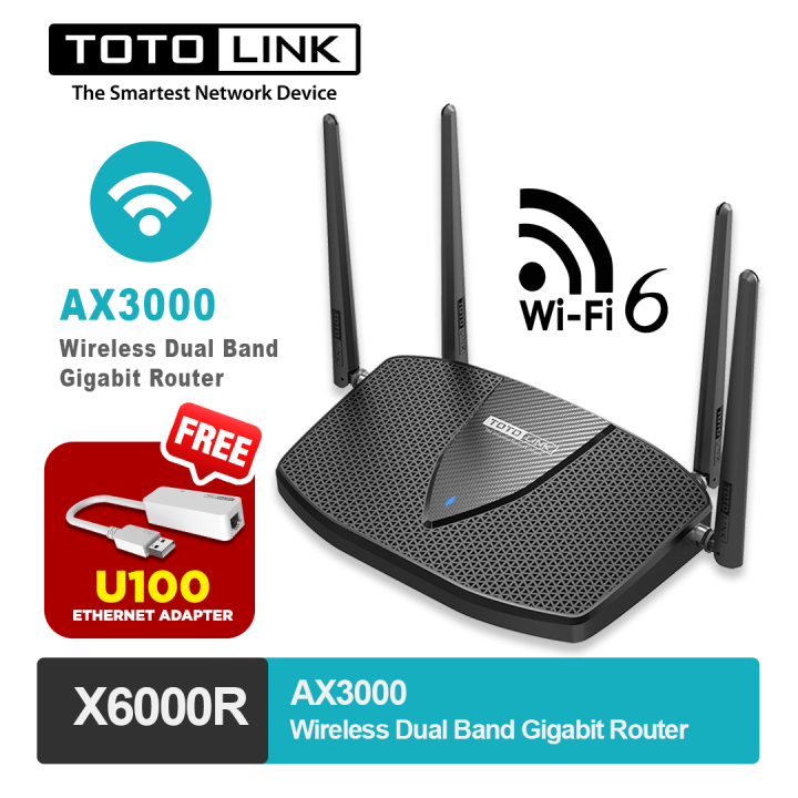 TOTOLINK A3002RU - AC1200 WIRELESS DUAL BAND GIGABIT ROUTER | Lazada ...