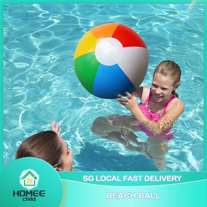 Sg Local Fast Shipping Beach Ball Pool Toys Bundle Of 2 Lazada Singapore