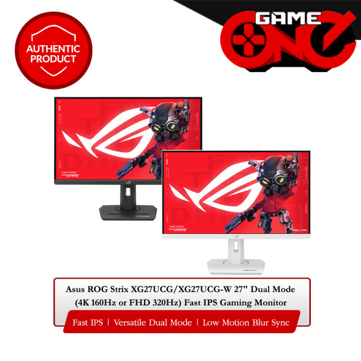 ASUS ROG Strix 27" XG27UCG/XG27UCG-W Dual-Mode Fast IPS Gaming Monitor ...