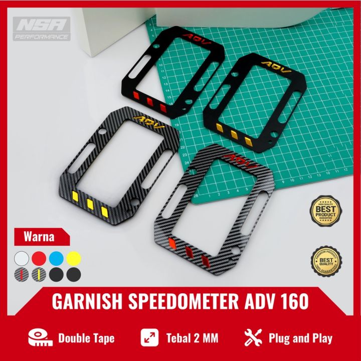 GARNISH SPEEDOMETER ADV160 GARNISH SPIDOMETER HONDA ADV 160 AKSESORIS ...
