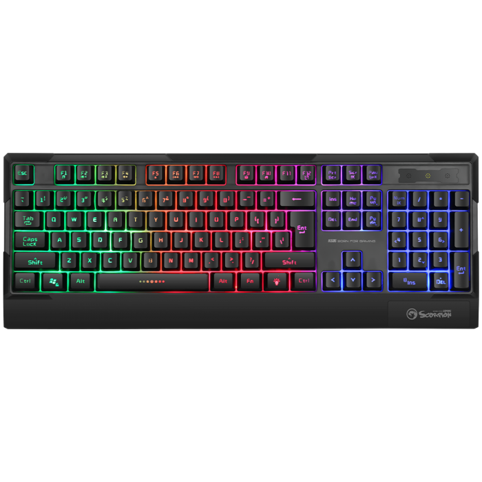 Marvo Scorpion K606 RGB Backlight Gaming Keyboard | Lazada