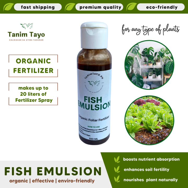 Tanim Tayo Fish Emulsion Fertilizer Organic with Amino Acids | Lazada PH