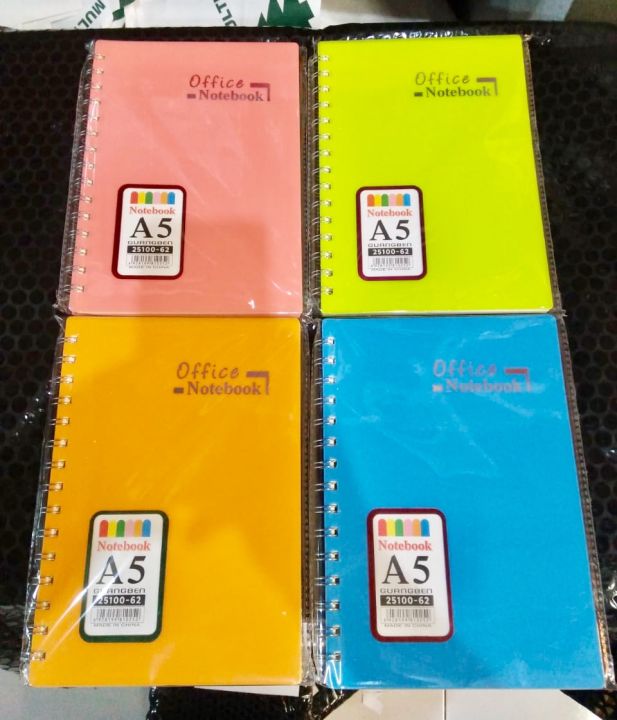 Notes Spiral/ Buku Catatan Office Notebook A5 Polos | Lazada Indonesia