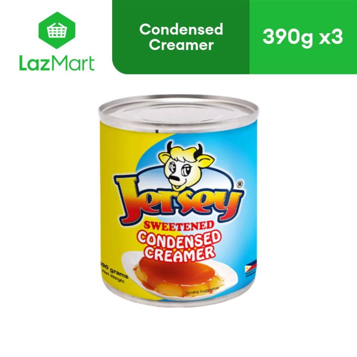 Jersey Condensed Creamer 390g - Pack of 3 | Lazada PH