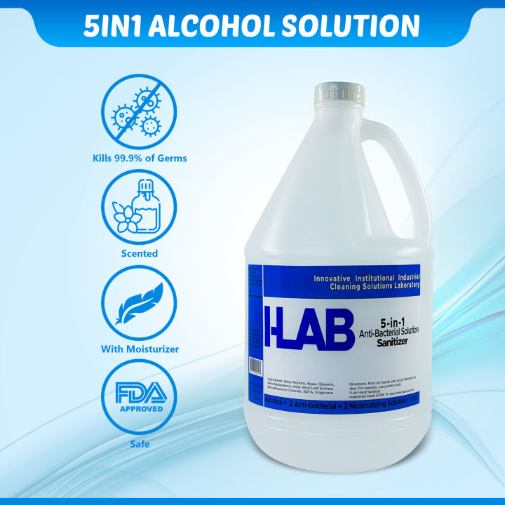 I-Lab Ethyl Alcohol 5 in 1 Gallon | Lazada PH