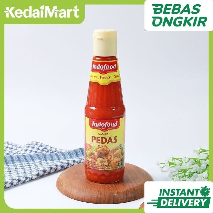 Saos Sambal Indofood Pedas 335 ml | Lazada Indonesia