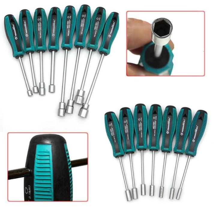 7mm 8mm Screwdriver Socket Driver Wrench Hex Nut Key Nutdriver ...