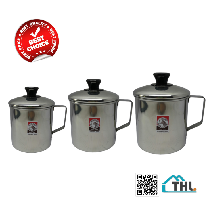 Zebra Mug With Lid SUS 304 Stainless Steel | Lazada