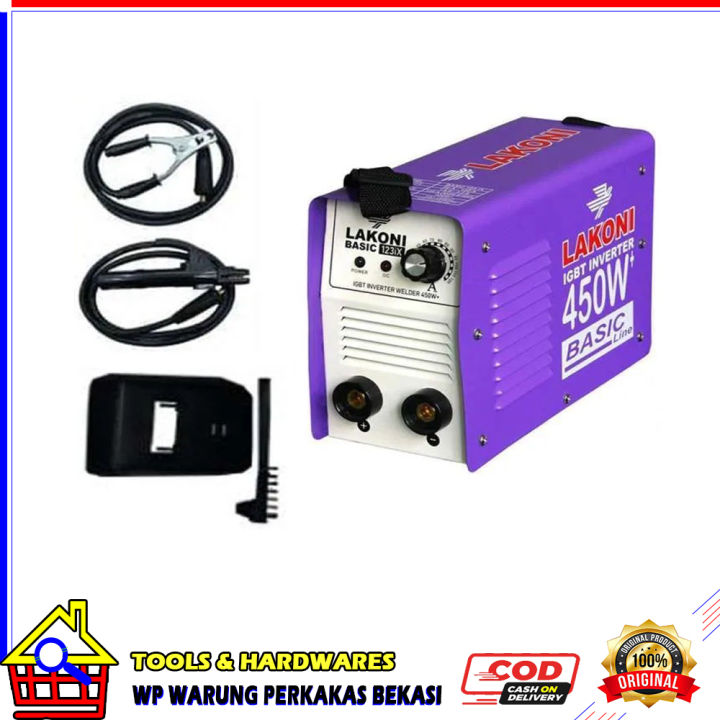 Lakoni 450Watt Mesin Las Listrik IGBT Inverter Welder 450W 123ix Basic ...