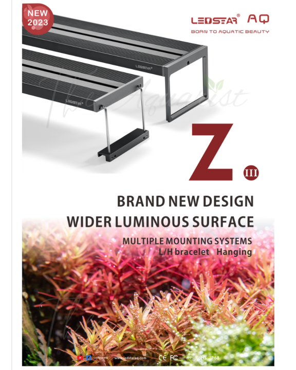 LEDSTAR AQ-Z v.3 RGB Full-spectrum Aquascaping Professional Lamp ...
